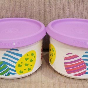 Tupperware | Kitchen | Tupperware One Touch Easter 2pc Canister Set ...